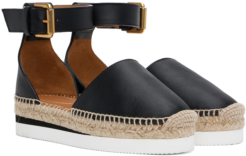 See by Chloé Black Glynn Espadrilles Chloe