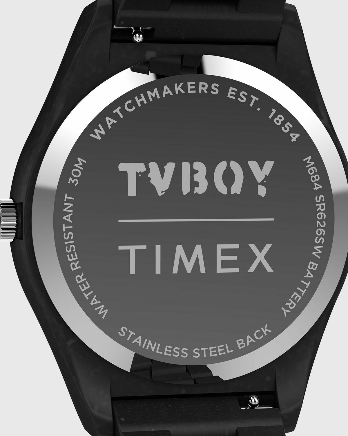 Timex X TVboy Legacy 42mm Black #tide Case & Bracelet Black Mens Watch ...