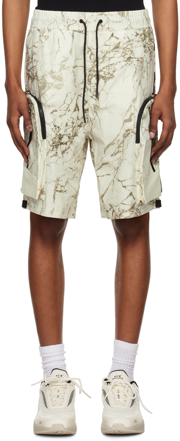 A-COLD-WALL* Off-White Overset Tech Shorts A-Cold-Wall*