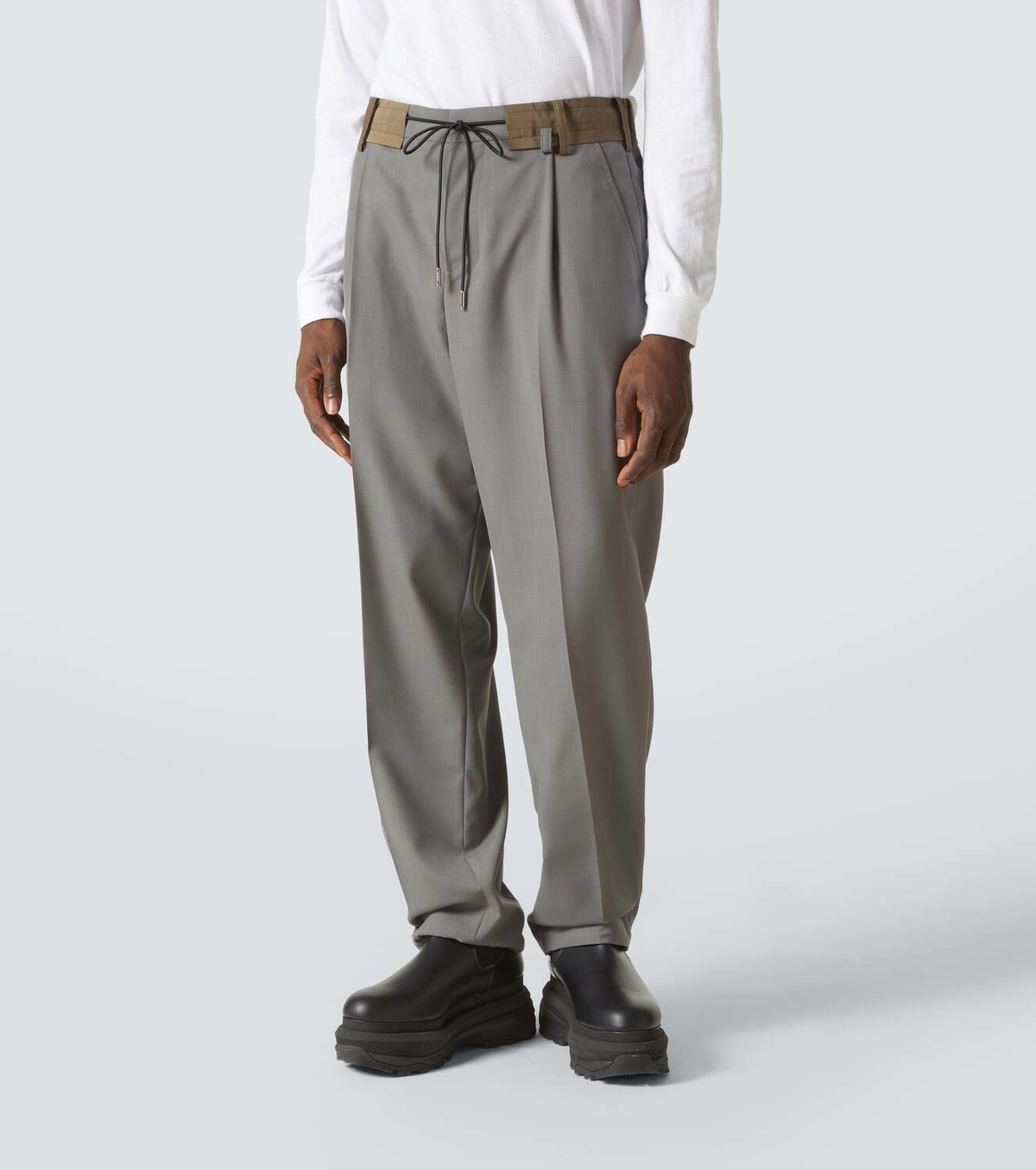 Sacai Mid-rise straight pants Sacai
