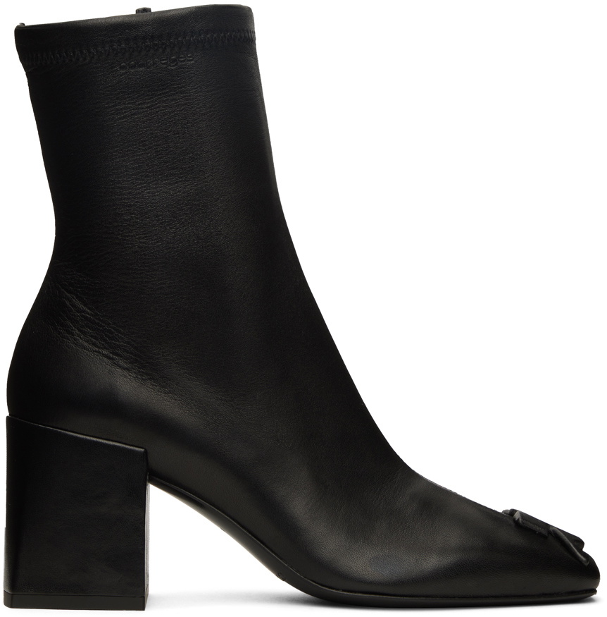 Courrèges Black Heritage Boots Courreges