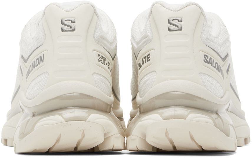 Salomon White & Silver XT-Slate Sneakers Salomon