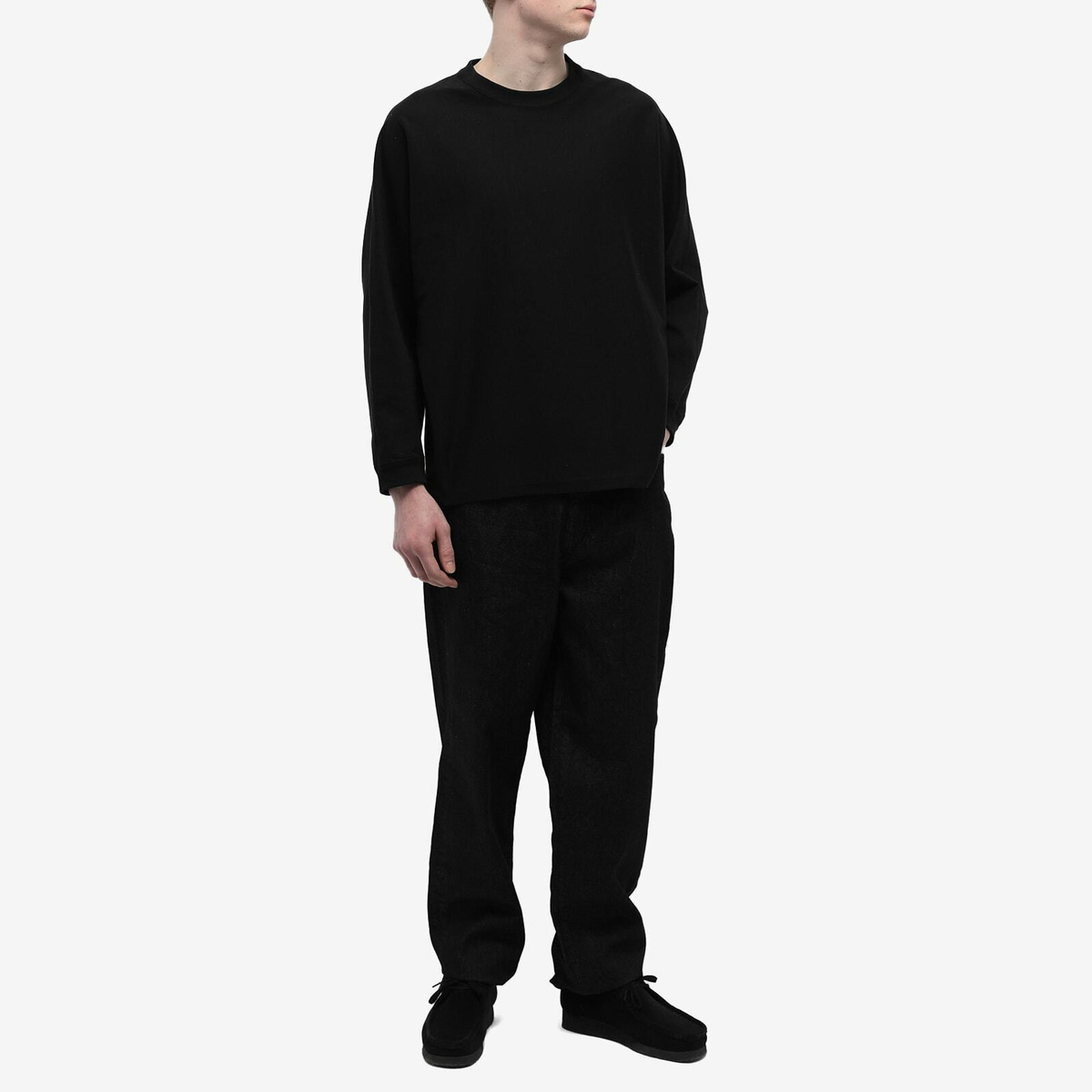 Stan Ray Men's Taper 5 Pocket Jean in Washed Black Denim Stan Ray