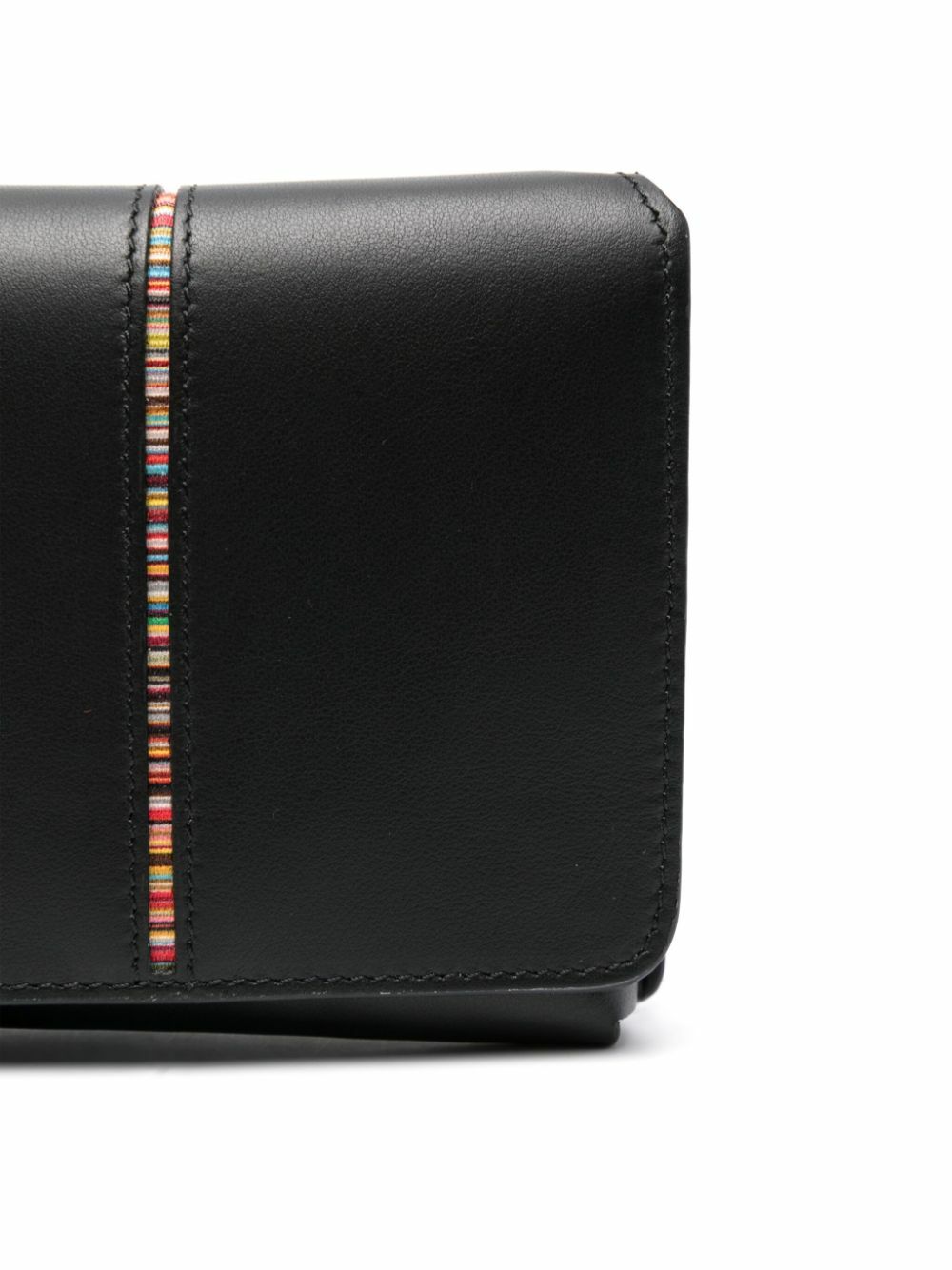 PAUL SMITH - Signature Stripe Leather Crossbody Bag Paul Smith
