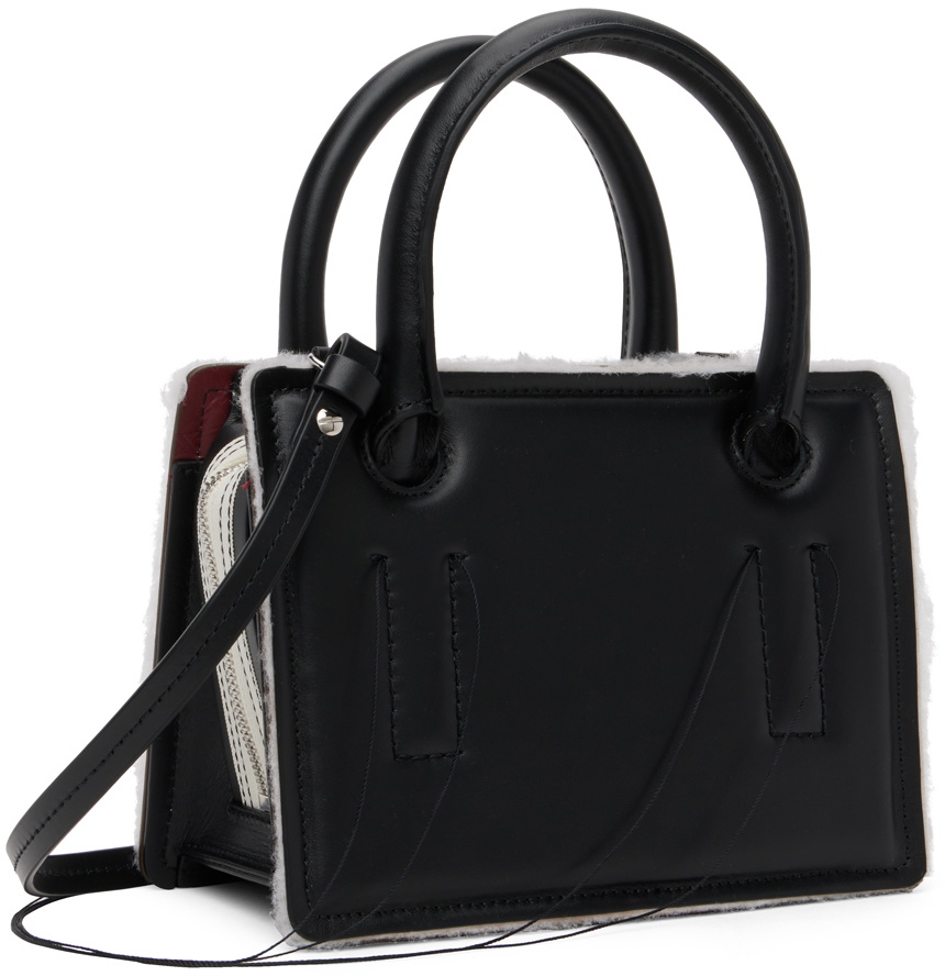 Dentro Black Mini Otto Top Handle Bag