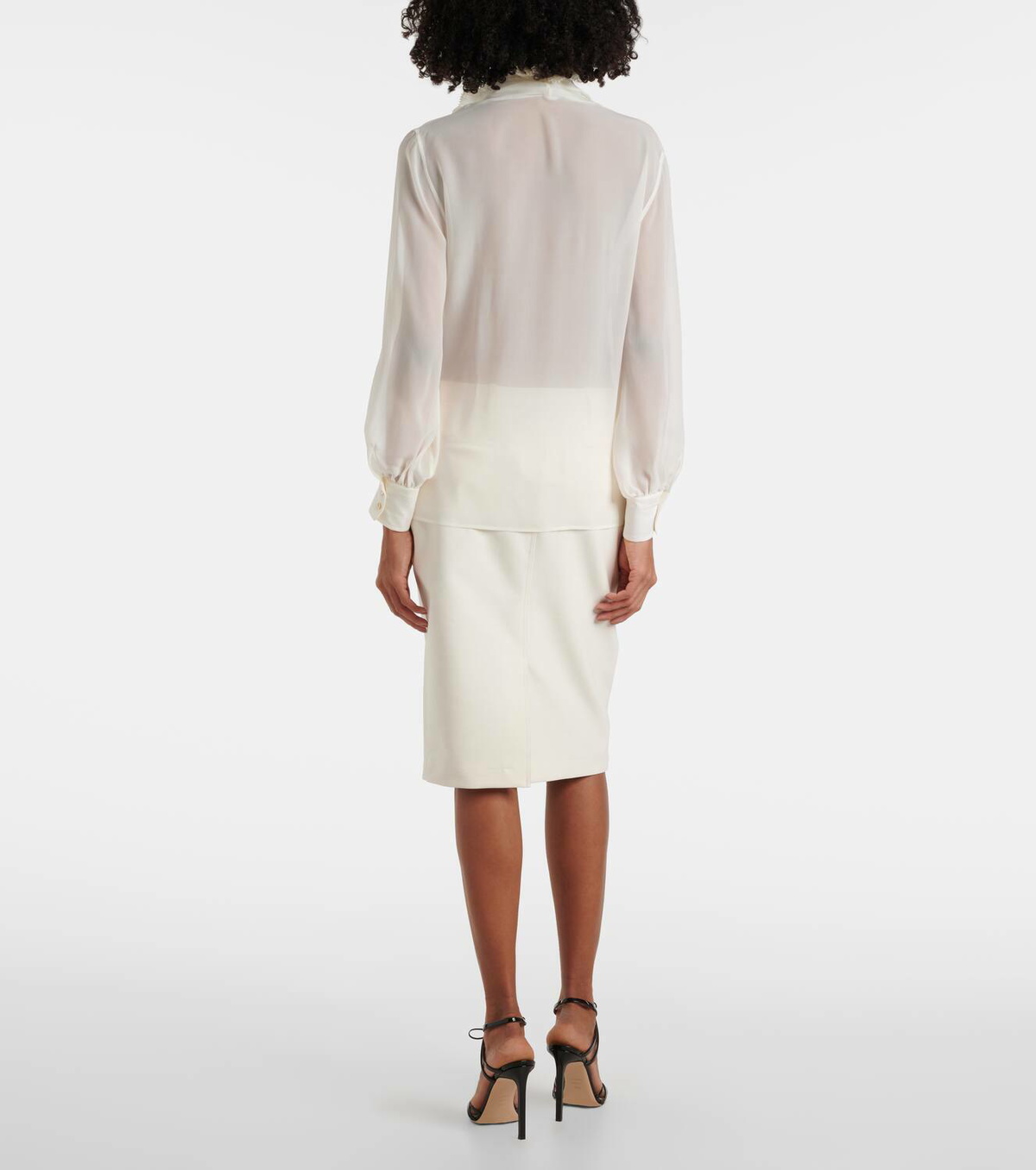 Tom Ford Ruffled silk blouse TOM FORD