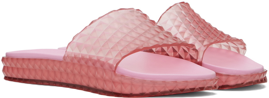 Y/Project Pink Melissa Edition Court Slides Y/Project