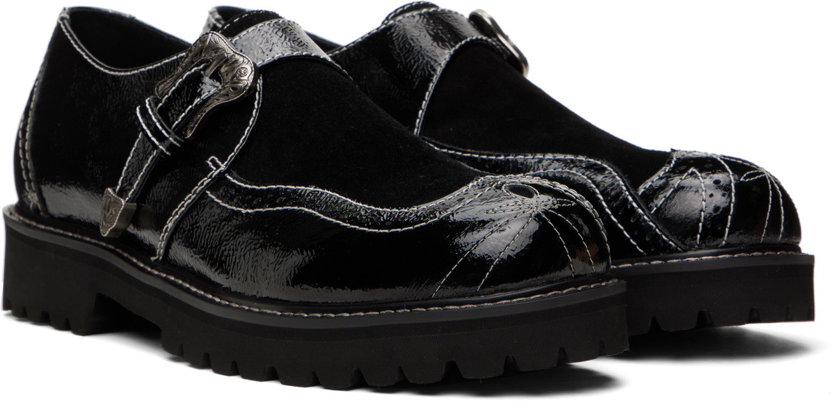 Andersson Bell Black Western Brogue Loafers Andersson Bell
