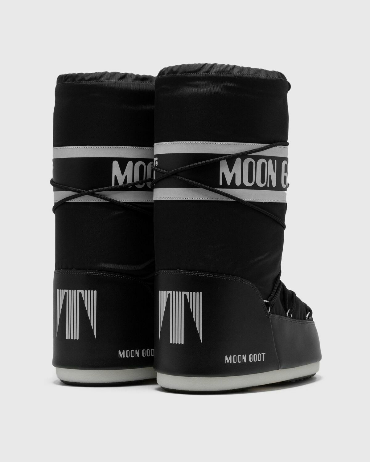 Moon Boot Mb Icon Nylon Black Boots Moon Boot