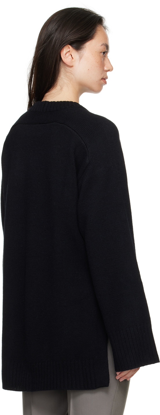 Loulou Studio Black Safi Sweater Loulou Studio