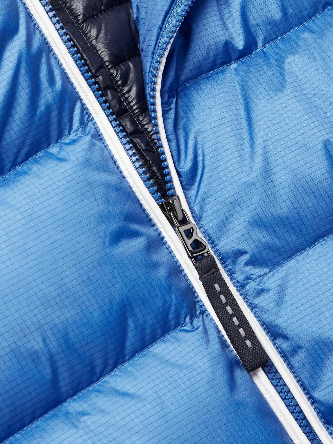 BOGNER - Zayn-D Quilted Ripstop Down Hooded Ski Jacket - Blue Bogner