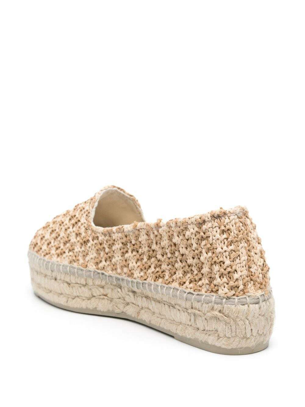 MANEBI - Yucatán Zig-zag Raffia Espadrilles Manebi