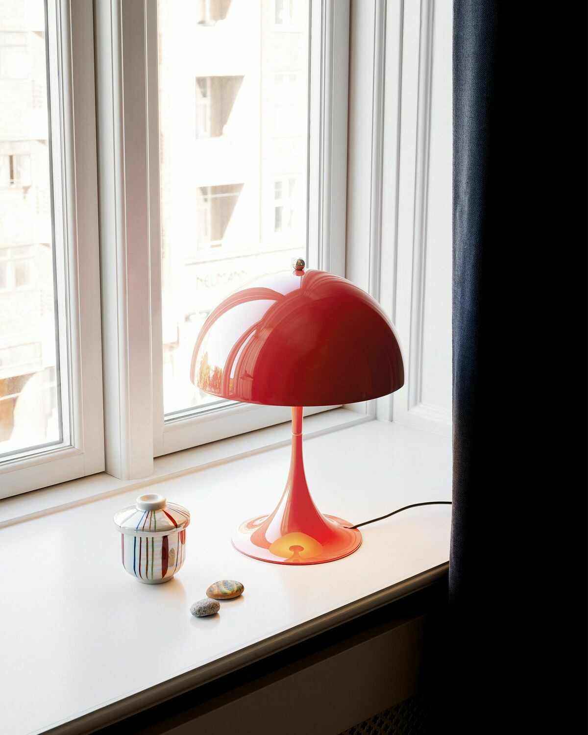 Louis Poulsen Panthella 250 Table Lamp Universal Plug Orange Home Deco ...