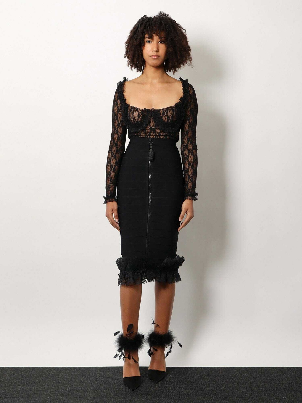 self-portrait Christopher Kane Residency Lace Top Self-Portrait
