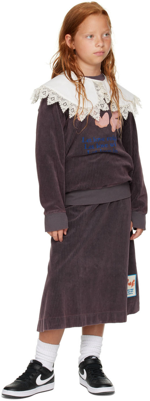 Wolf & Rita Kids Purple Age of Togetherness Eugénia Skirt Wolf & Rita