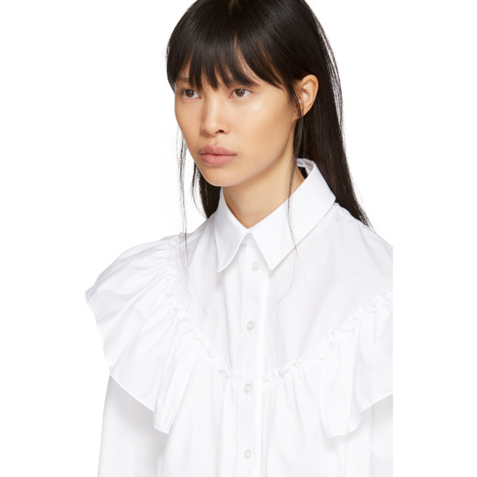 Simone Rocha White Frill Shirt Simone Rocha