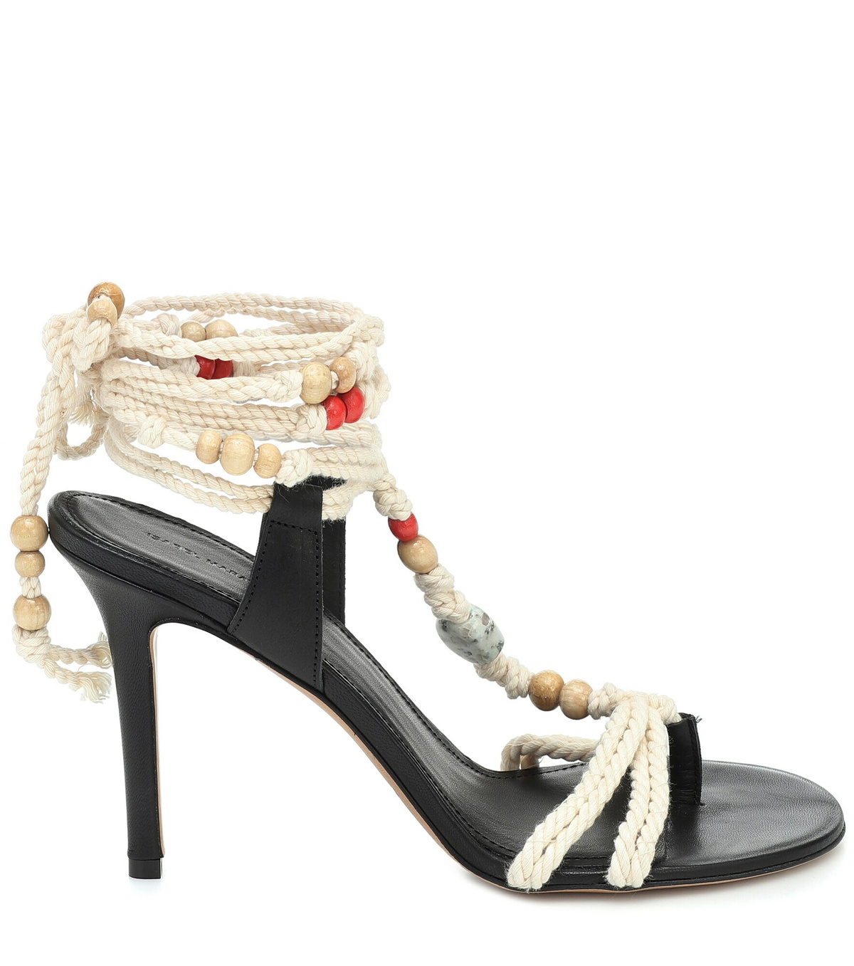 Isabel Marant - Ampoi embellished leather sandals Isabel Marant