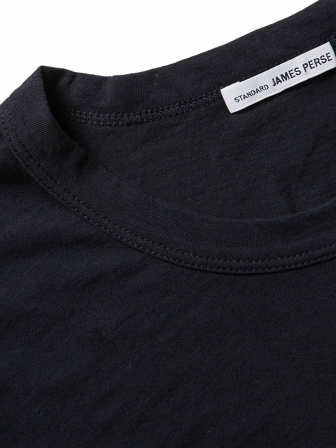 James Perse - Combed Cotton-Jersey T-Shirt - Blue James Perse