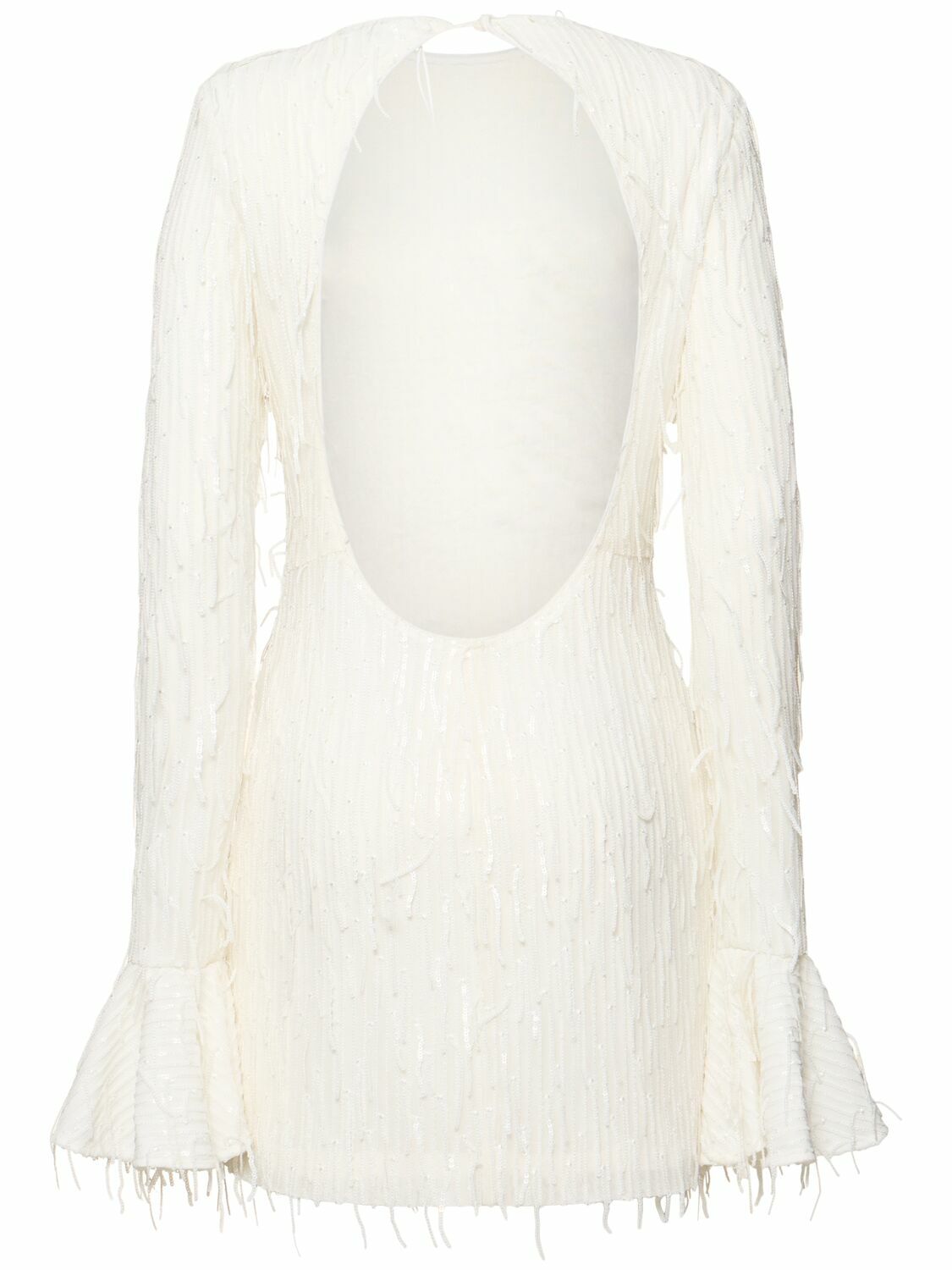 ROTATE Rosita Open Back Mini Dress ROTATE Birger Christensen