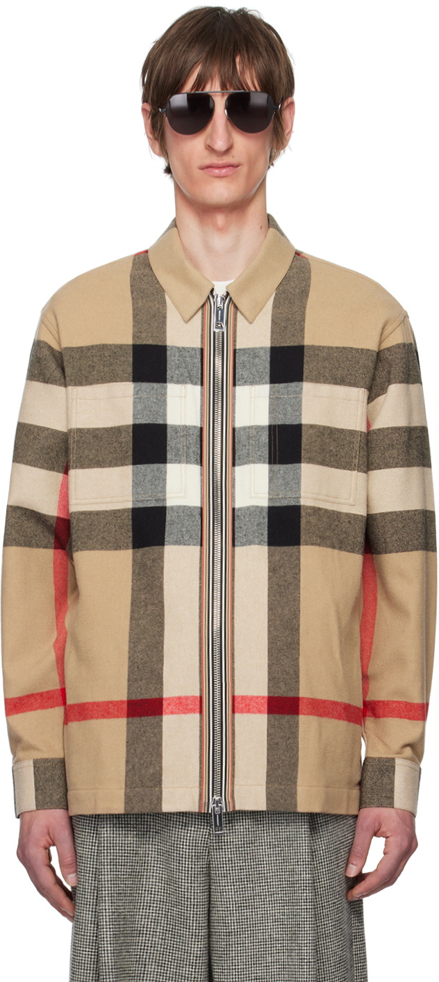 Burberry Beige Hague Shirt Burberry