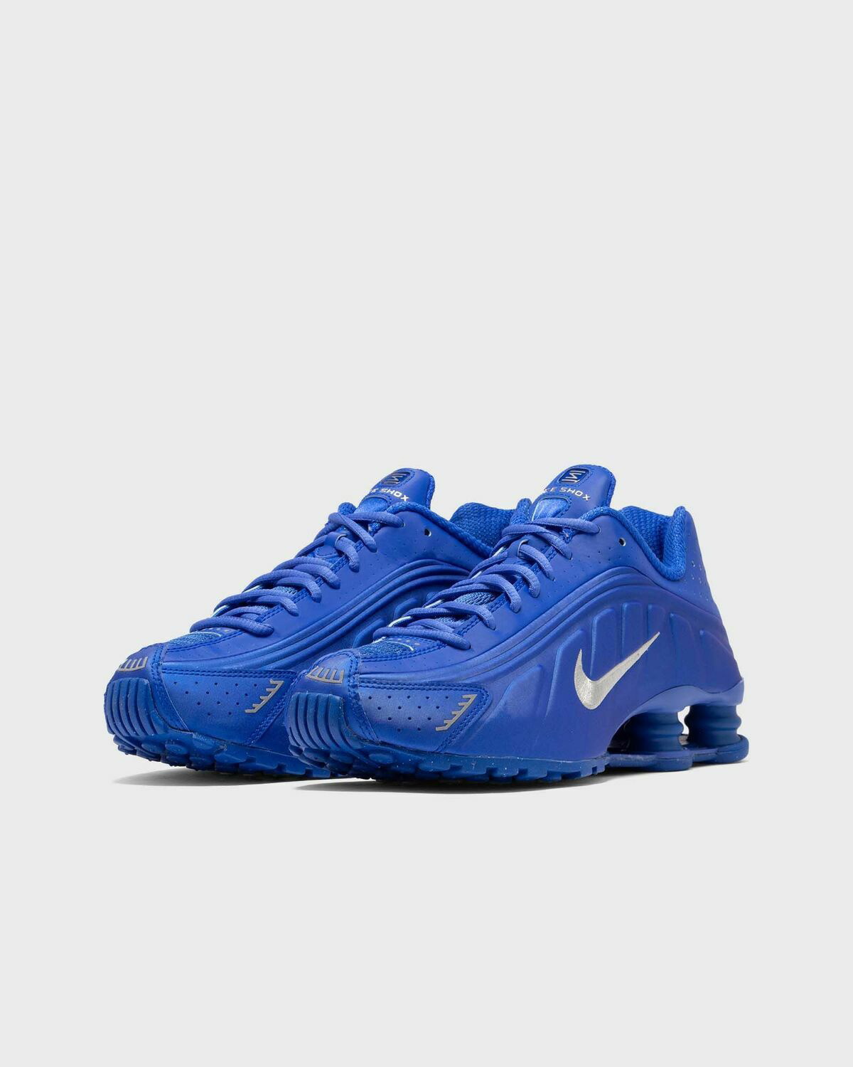 Nike Shox R4 'racer Blue And Metallic Silver' Blue Lowtop Nike