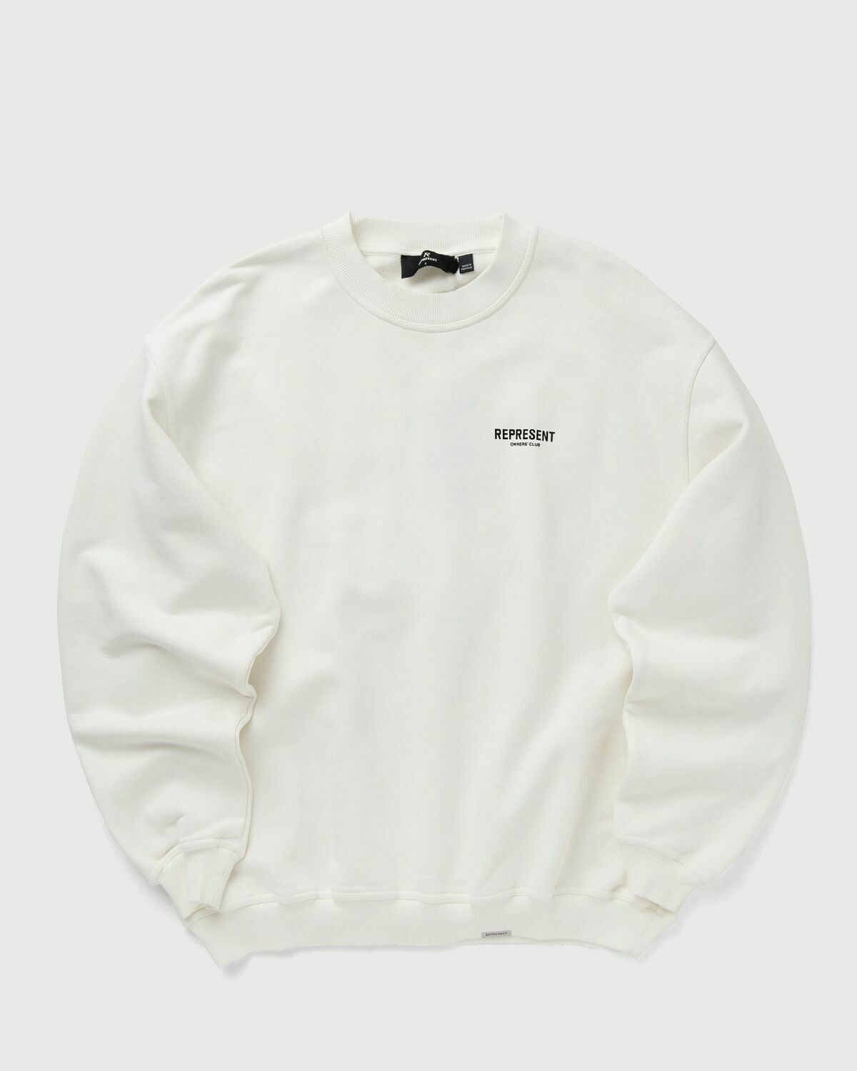 Represent REPRESENT OWNERS CLUB SWEATER White Mens Sweatshirt Represent