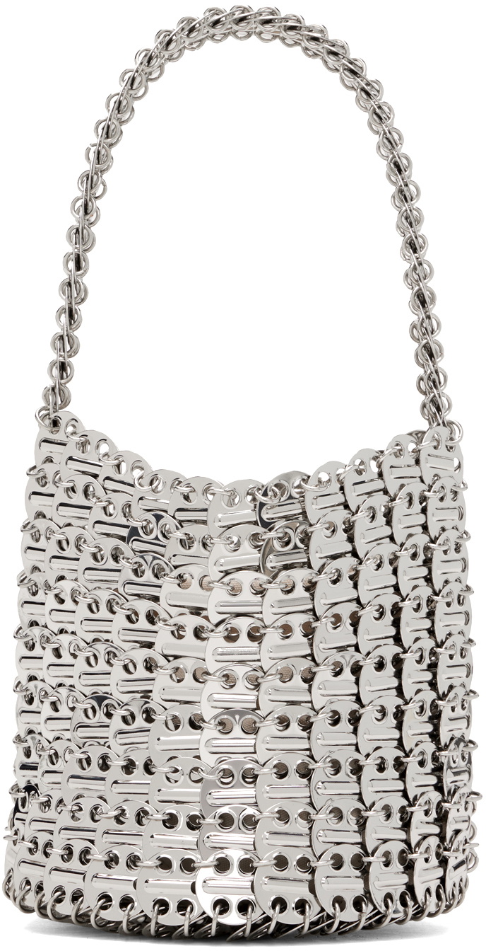 Paco Rabanne Silver 1969 Bucket Bag Paco Rabanne