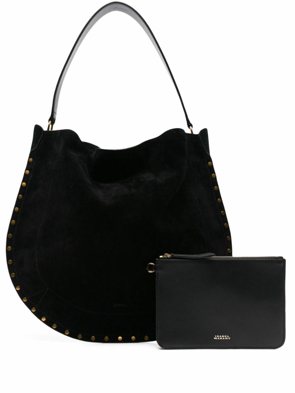 ISABEL MARANT Black Oskan Suede Shoulder BGa Isabel Marant