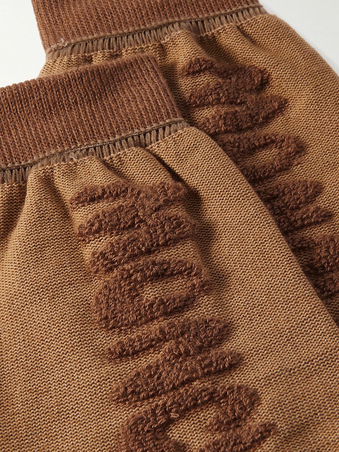 Moncler Genius - Salehe Bembury Terry-Trimmed Cotton-Blend Socks ...