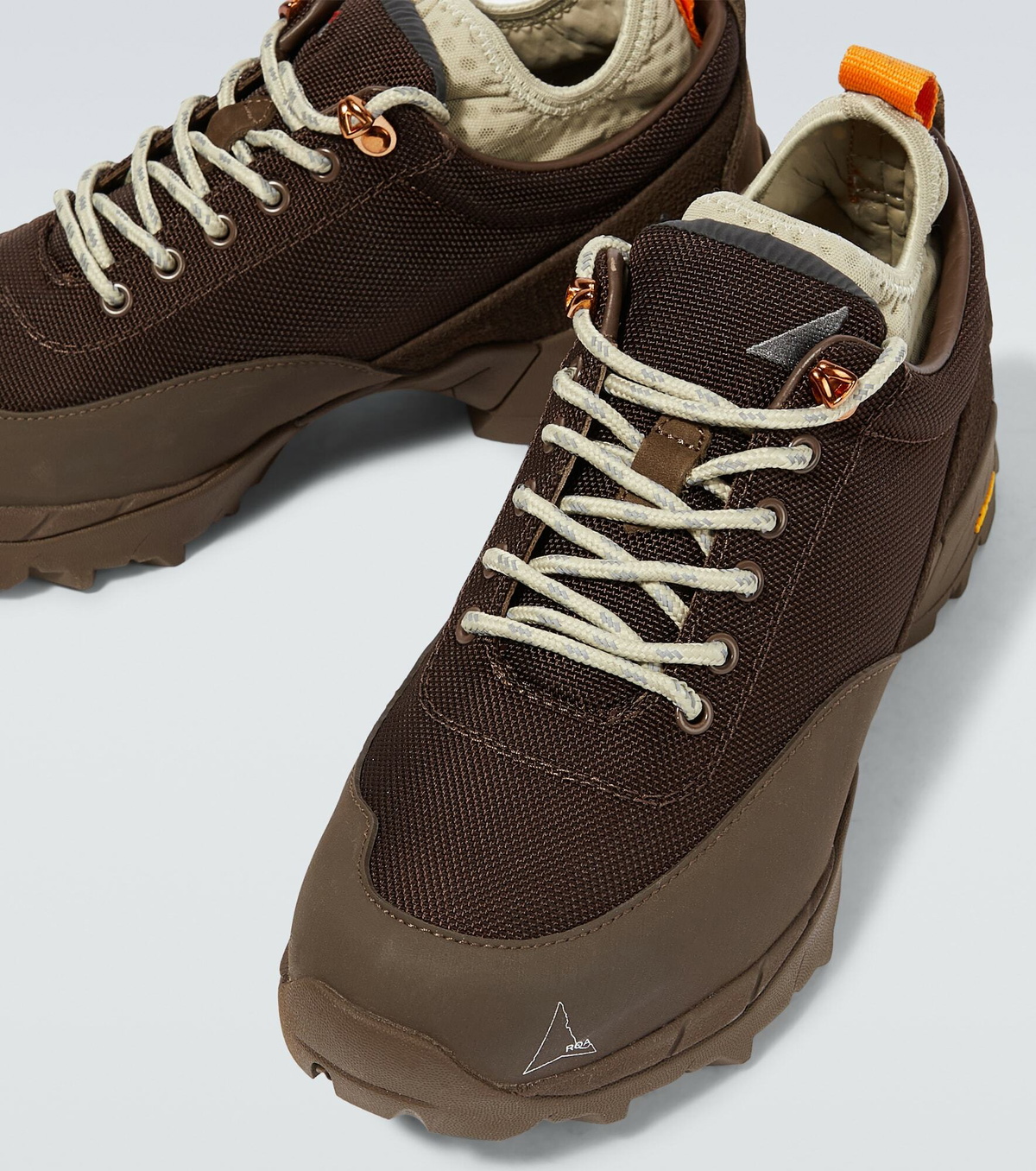 ROA - Neal leather-trimmed sneakers ROA