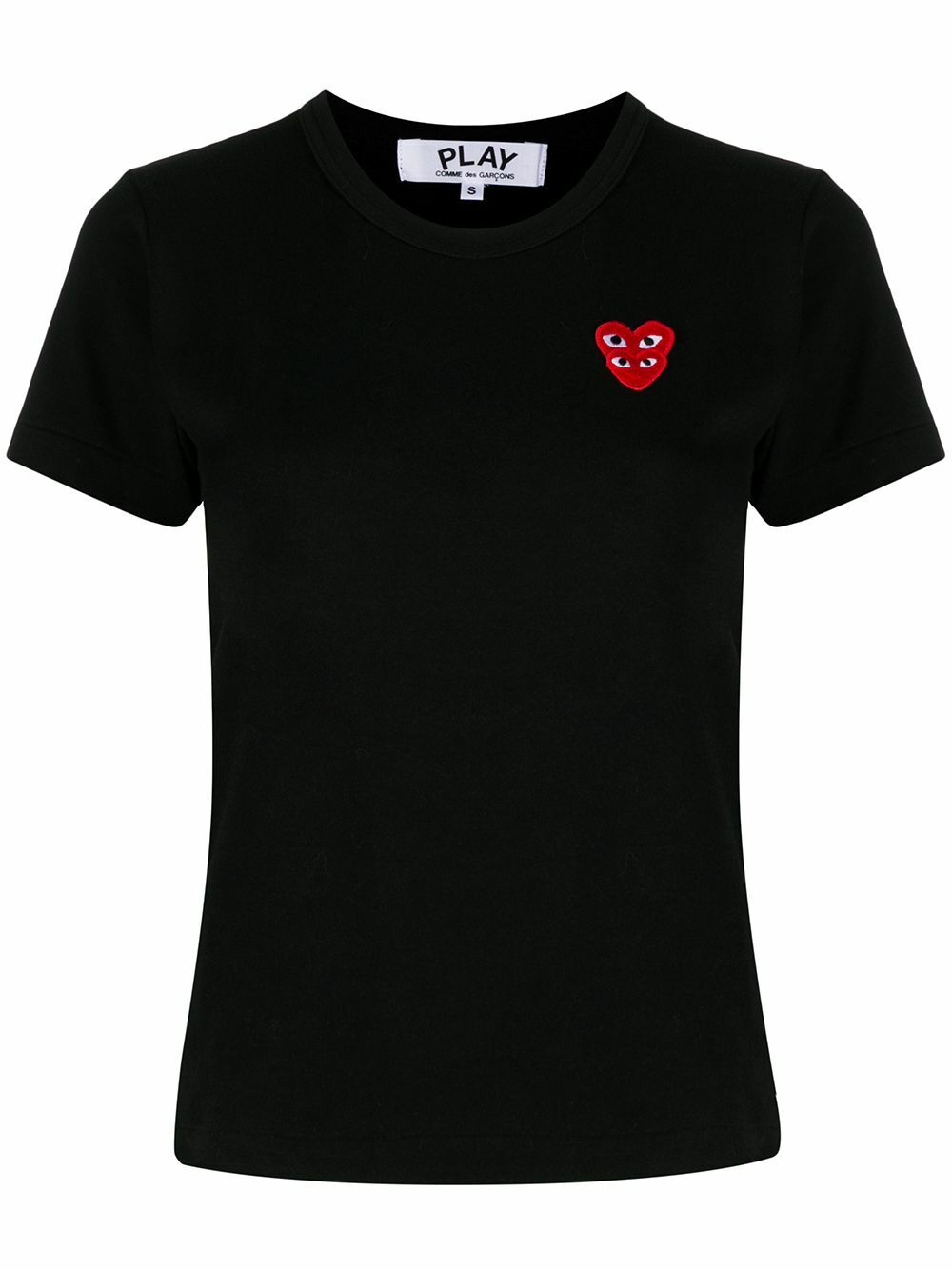 COMME DES GARCONS PLAY - Logo Cotton T-shirt Comme des Garcons Play