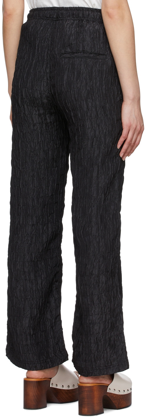 Andersson Bell Black Polyester Lounge Pants Andersson Bell