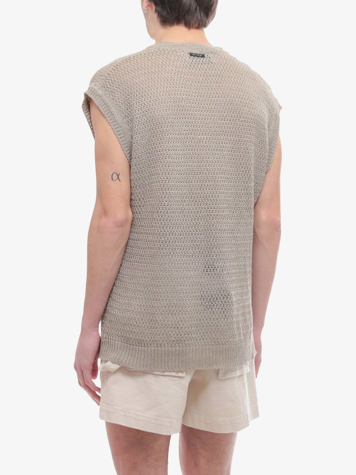 Etro Vest Beige Mens Etro