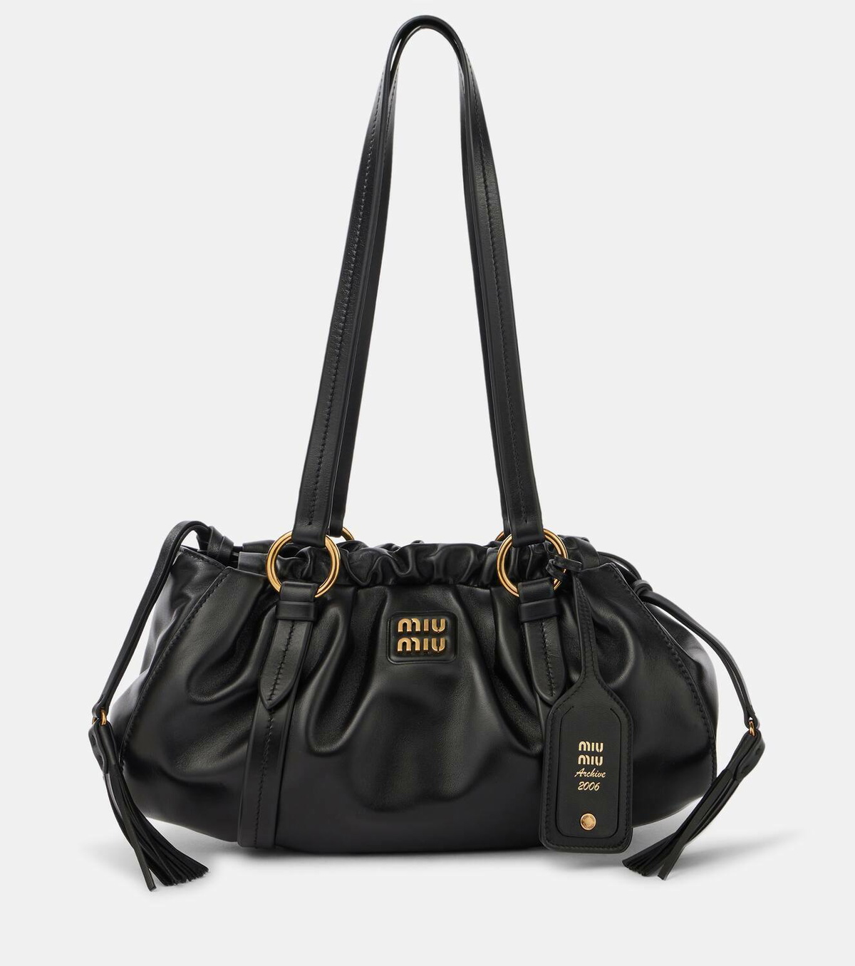 Miu Miu Medium leather shoulder bag Miu Miu