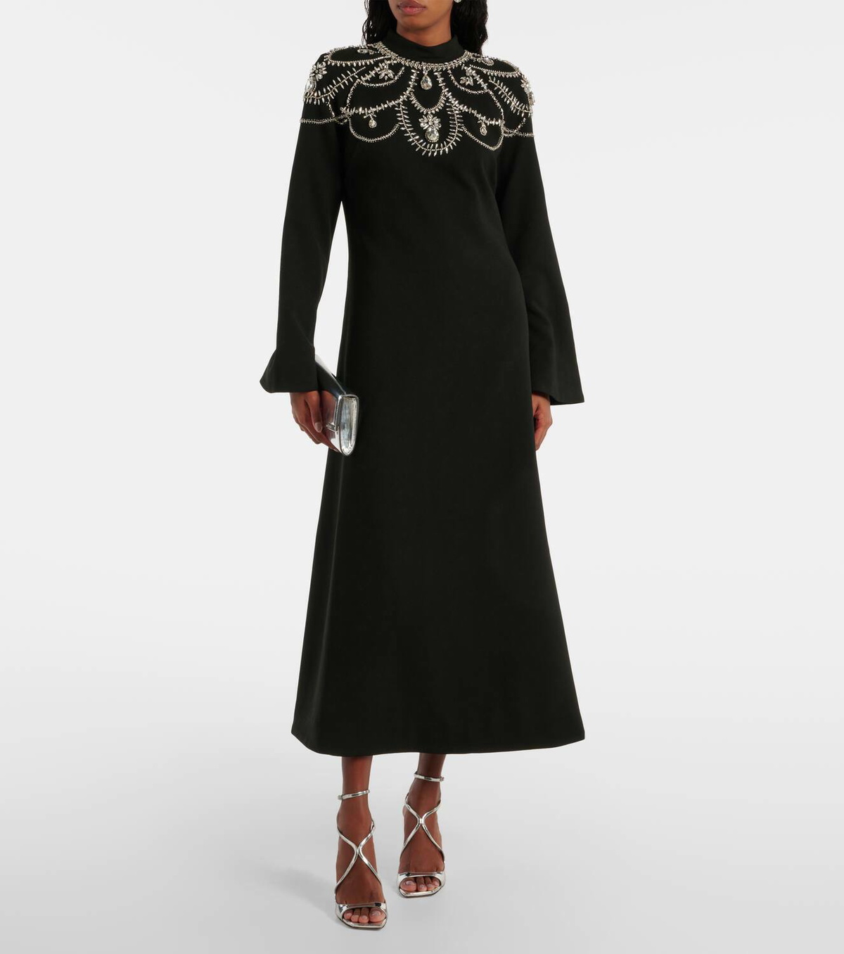 Simkhai Odetta embellished midi dress Simkhai