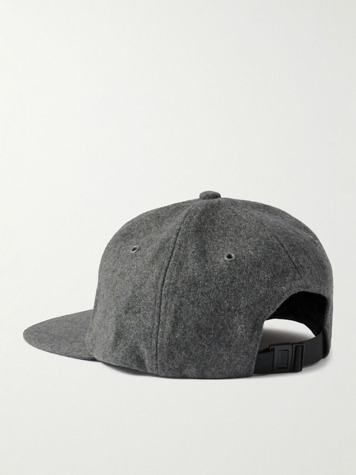 Norse Projects - Logo-Appliquéd Melton Wool-Blend Baseball Cap Norse ...