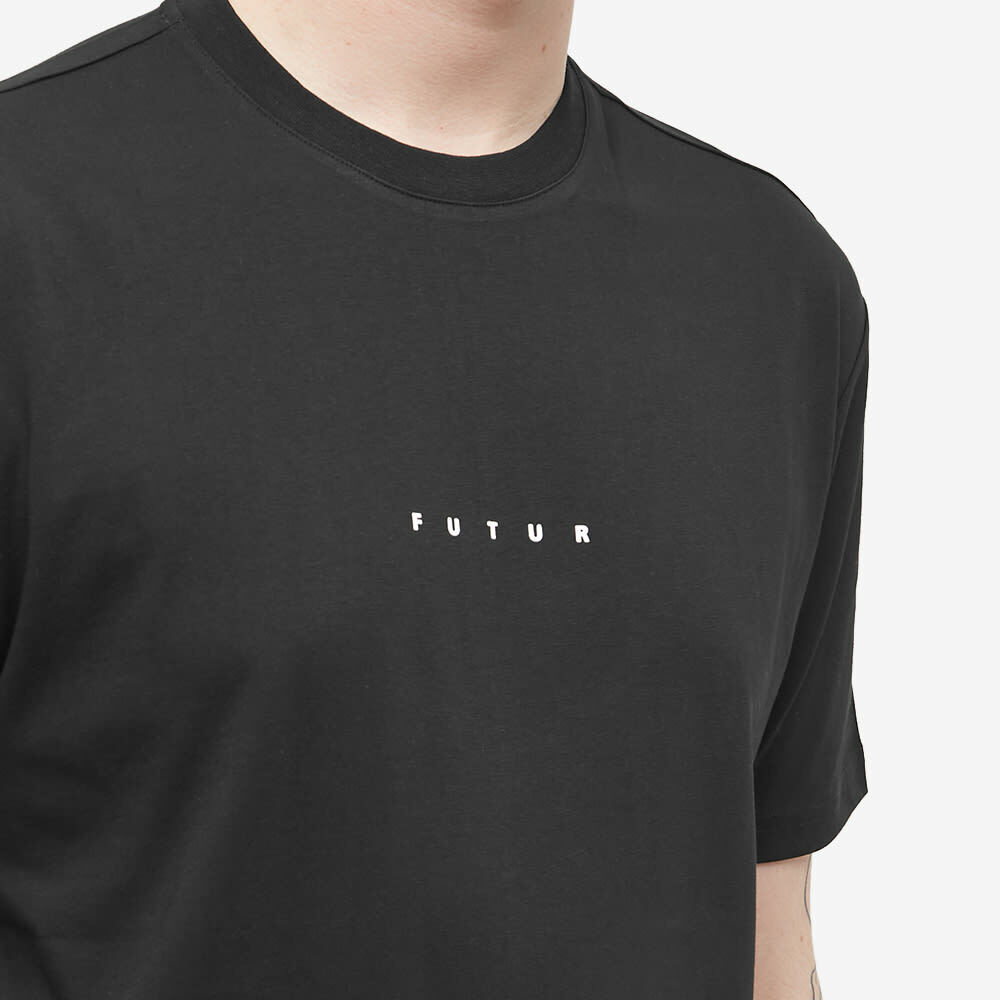 Futur Men's Core Logo T-Shirt in Black Futur