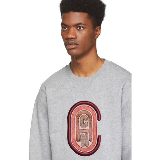 Coach 1941 Grey Logo Sweatshirt Coach 1941
