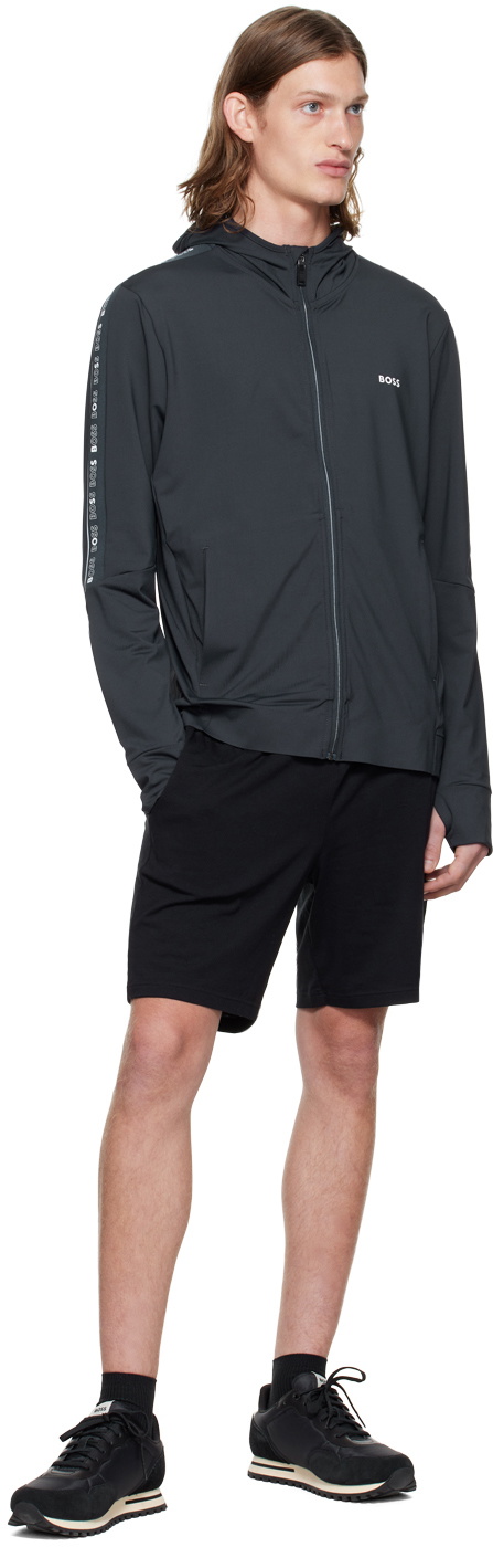 Boss Navy Sicon Gym Sweater BOSS