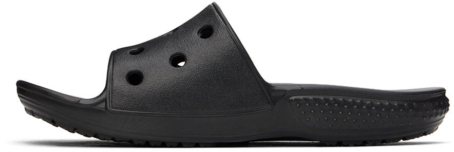 Crocs Kids Black Classic Slides Crocs