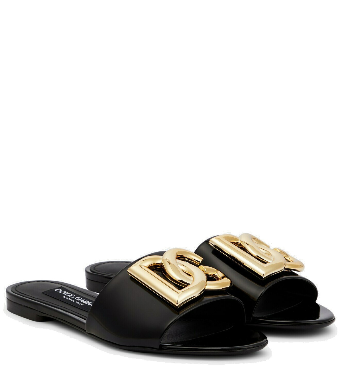 Dolce&Gabbana - DG leather sandals Dolce & Gabbana
