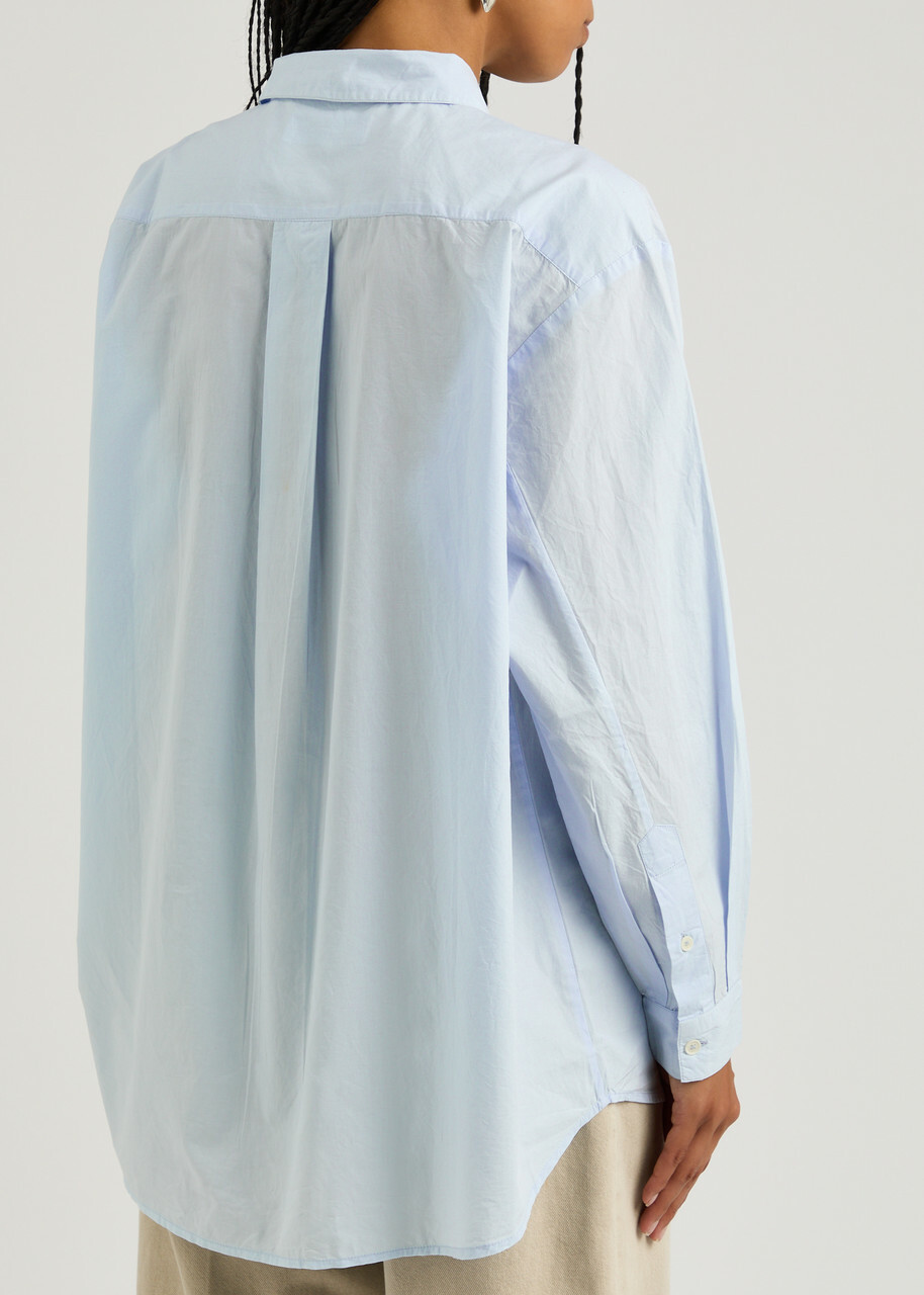 Skall Studio Edgar Cotton Shirt Light Blue 2 Skall Studio