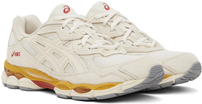 Asics Off-White & Beige Gel-NYC Sneakers ASICS