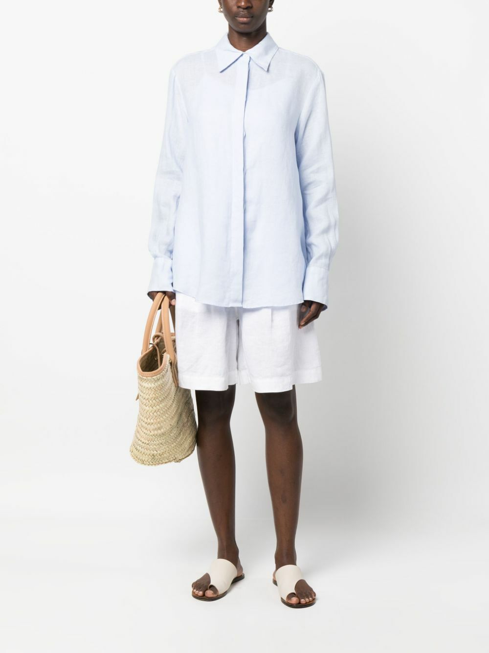 MALO - Linen Shirt Malone Souliers