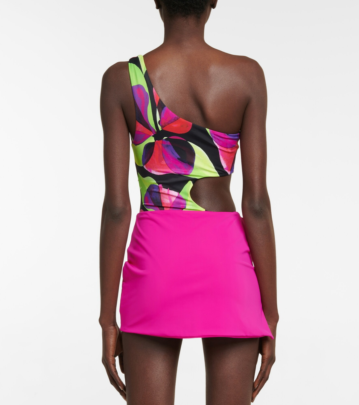 Louisa Ballou - Ring-detail cutout miniskirt Louisa Ballou