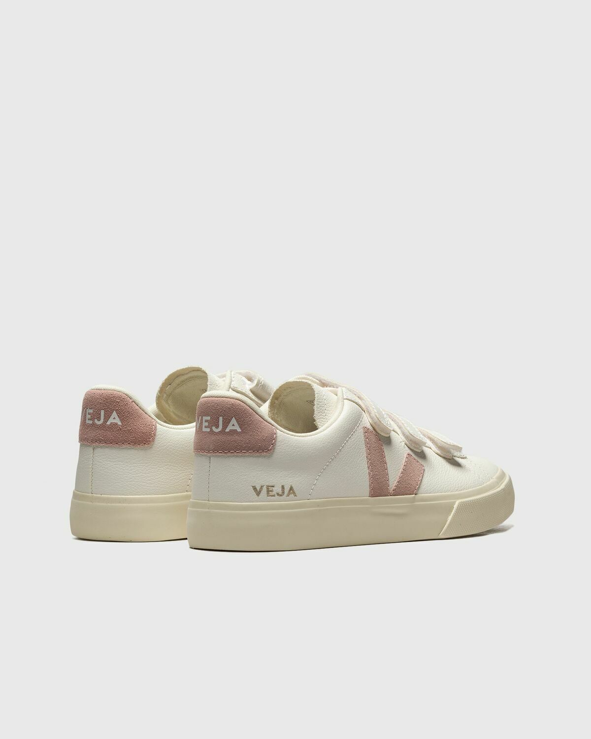 Veja Recife Logo Chromefree Leather White Lowtop VEJA