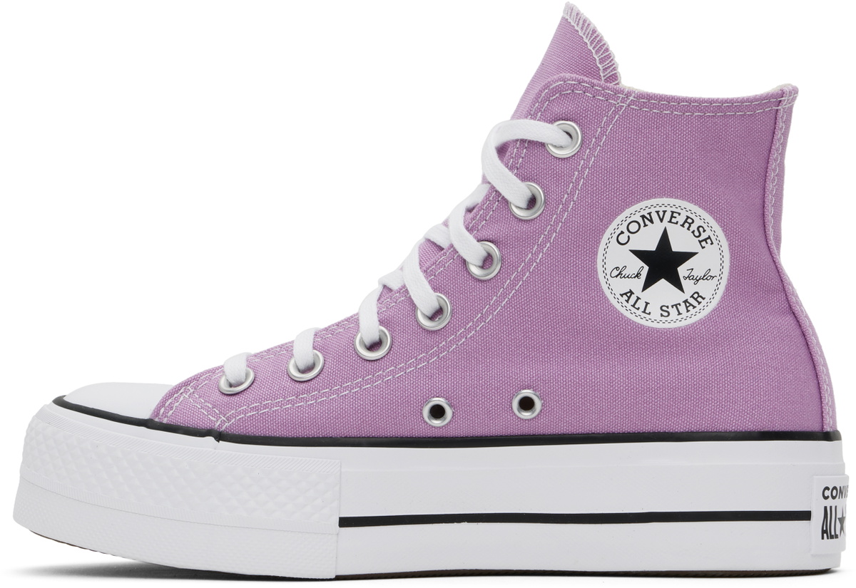 Converse Purple Chuck Taylor All Star Lift Platform High Top Sneakers ...