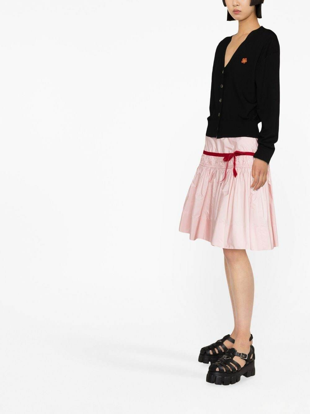 KENZO - Boke Flower Crest Wool Cardigan Kenzo