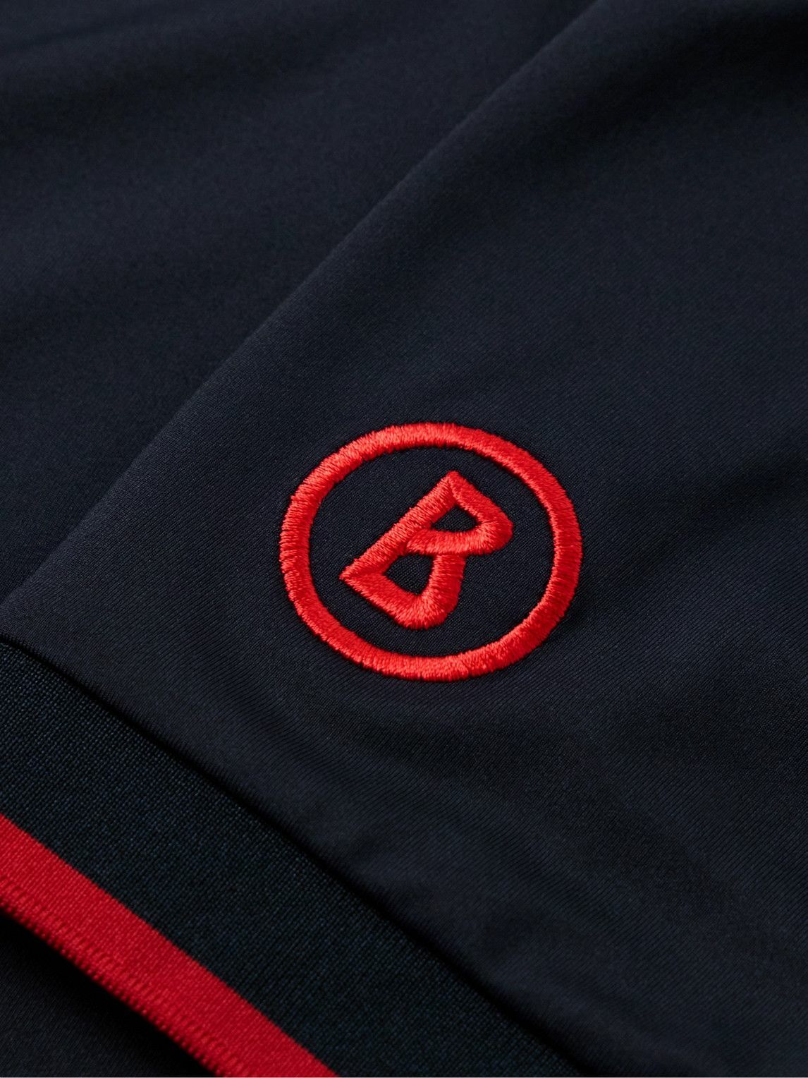 Bogner - Cody Contrast-Tipped Stretch-Jersey Golf Polo Shirt - Blue Bogner