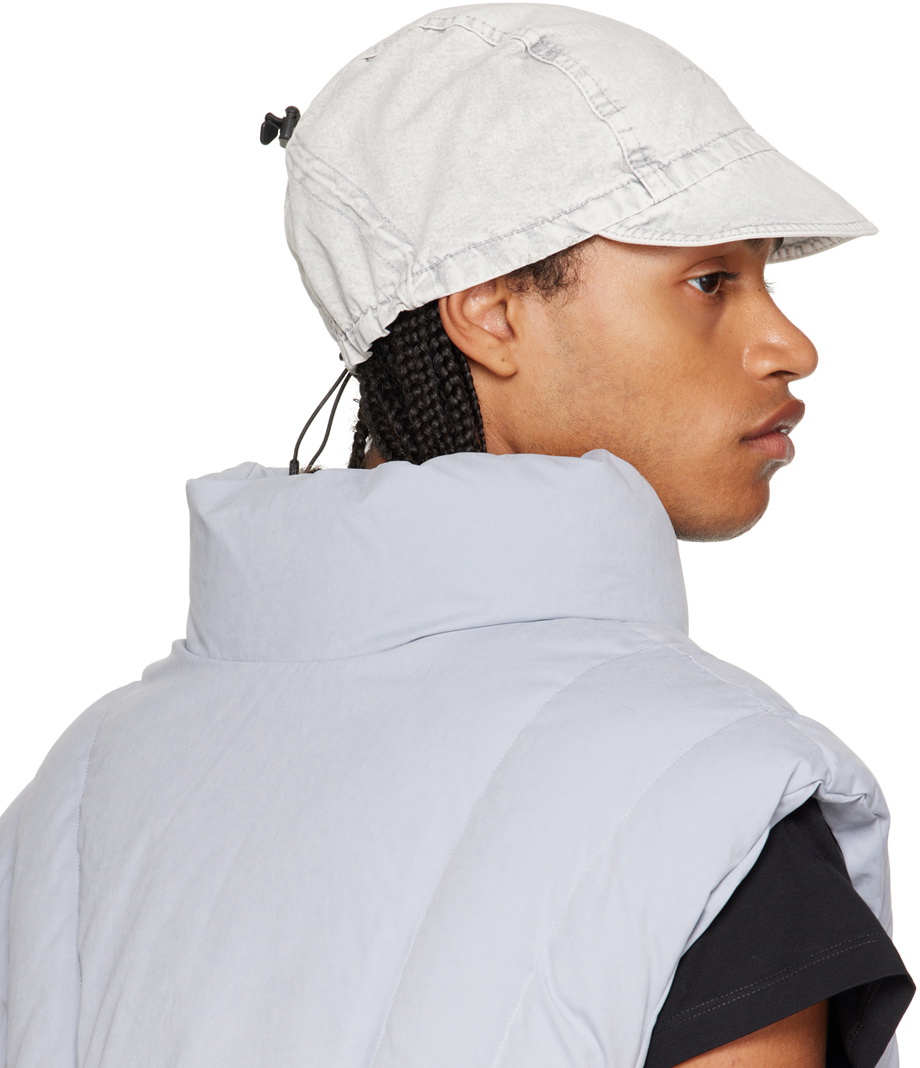 Hyein Seo Gray Shirring Cap Hyein Seo